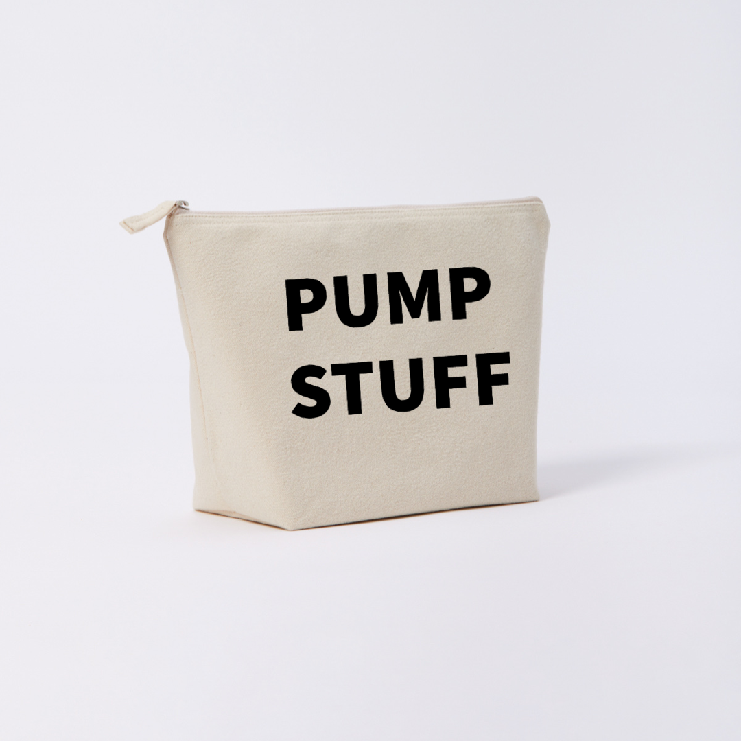 PUMP STUFF NATURAL POUCH – My Bags Of Stuff